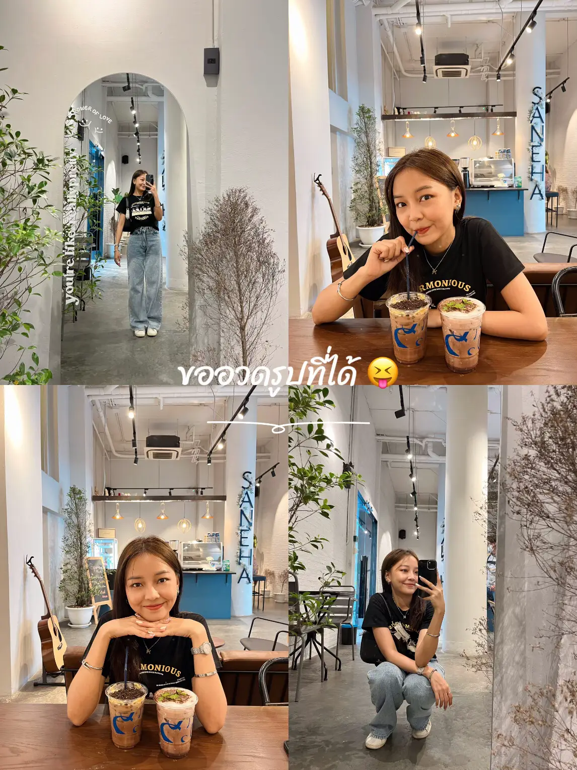 คาเฟ่ลับย่านสีลม ใกล้วัดแขก 📍 | แกลเลอรีที่โพสต์โดย maiemai ♡ | Lemon8