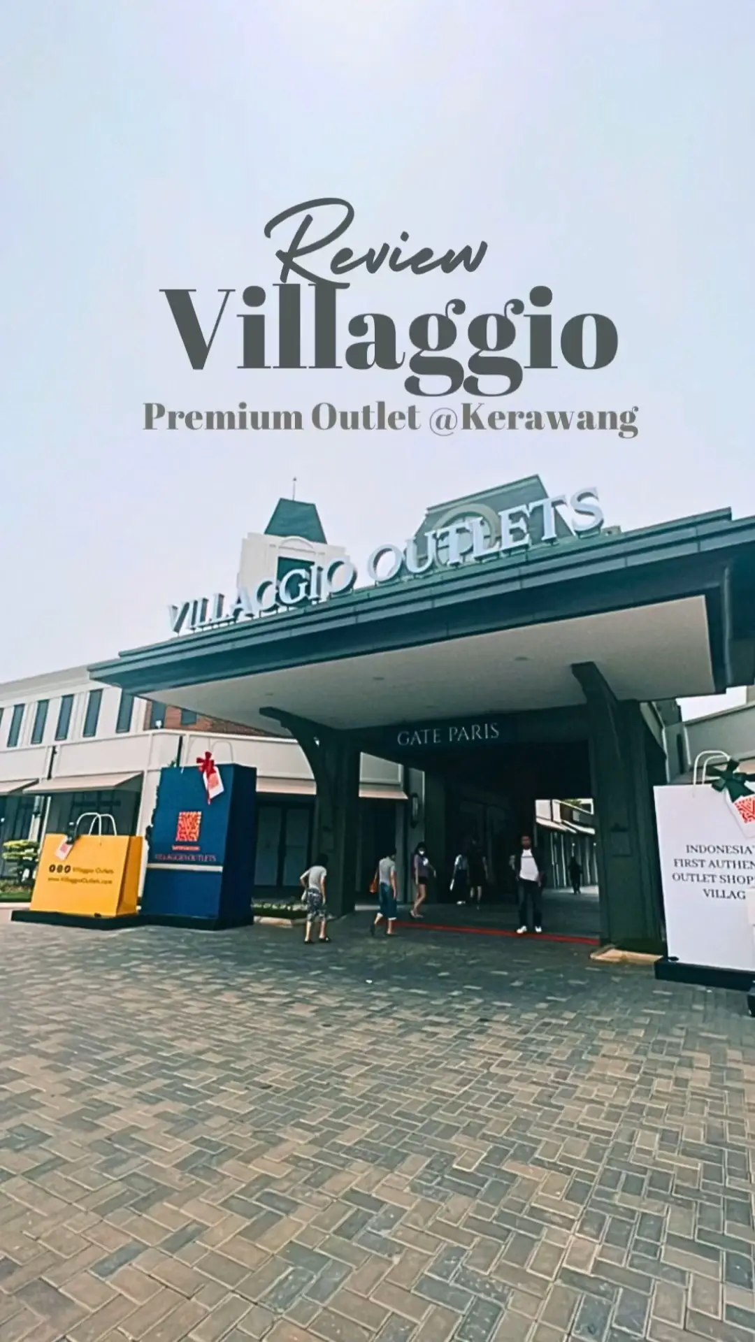 Honest Review Summarecon Villaggio Outlet | Video dipublikasikan oleh marisatju | Lemon8