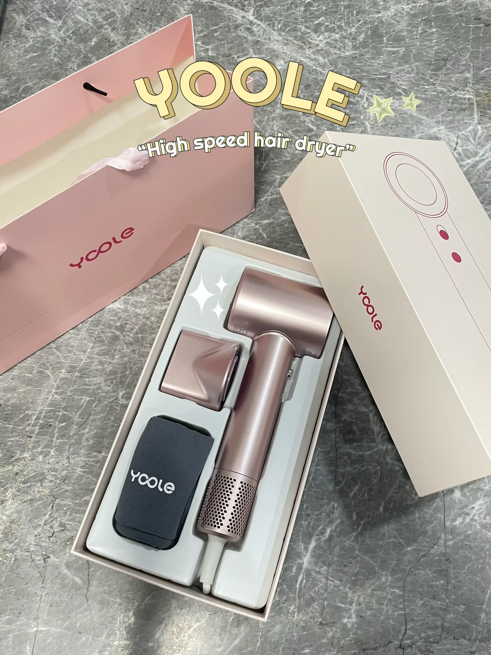 ไดร์เป่าผม Yoole สีสวยน่ารัก ราคาน่าคบ น้ำหนักเบา แต่ลมแรงส์🤩 | แกลเลอ ...
