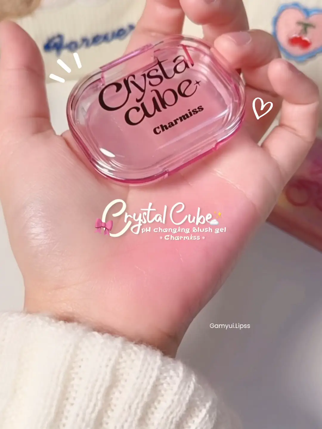 บลัชเจลรุ่นใหม่ของ Charmiss 💖☁️ | วิดีโอที่เผยแพร่โดย Gamyui.Lipss | Lemon8