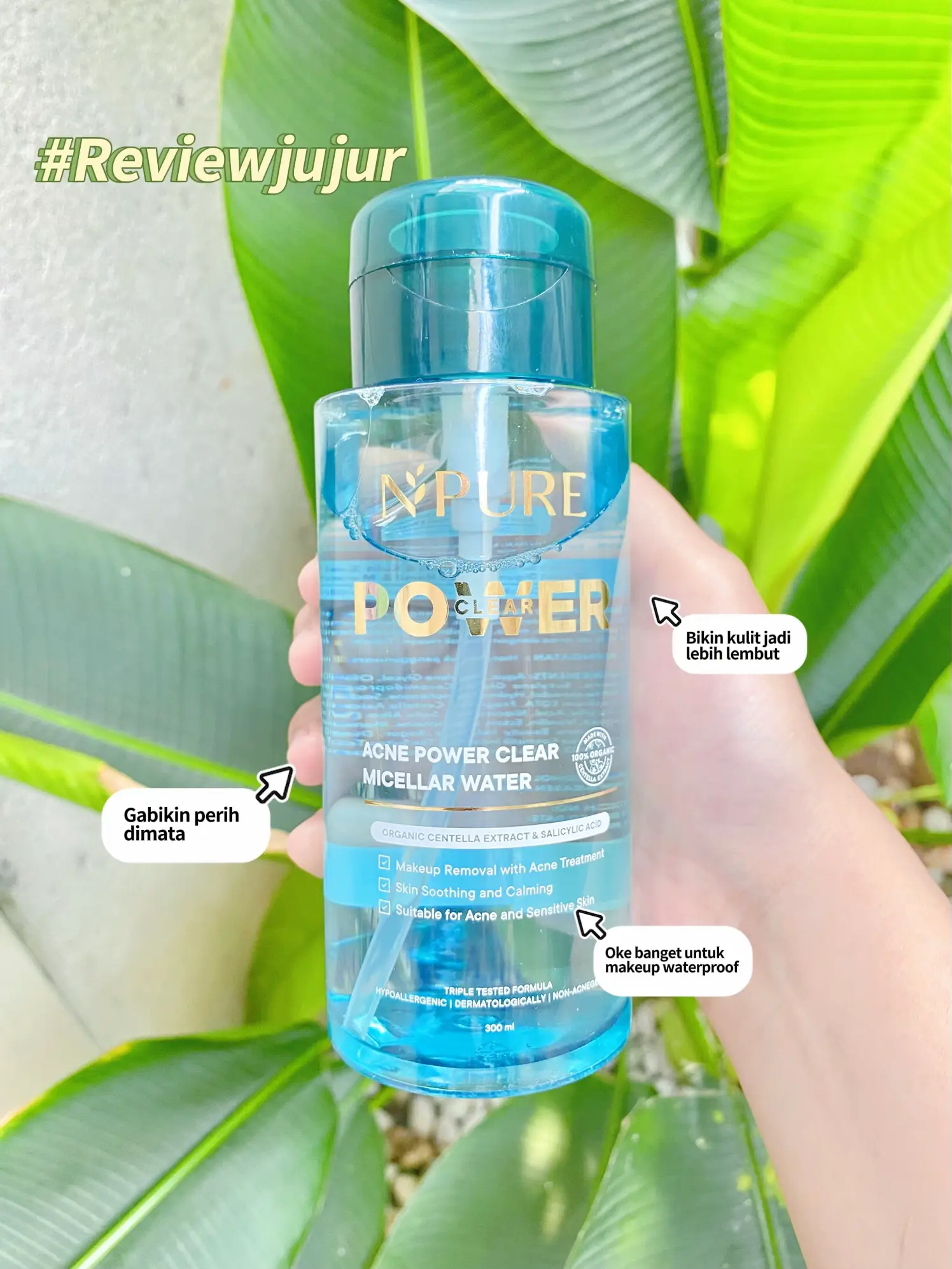 New micellar water Npure | Galeri diposting oleh rkemala | Lemon8