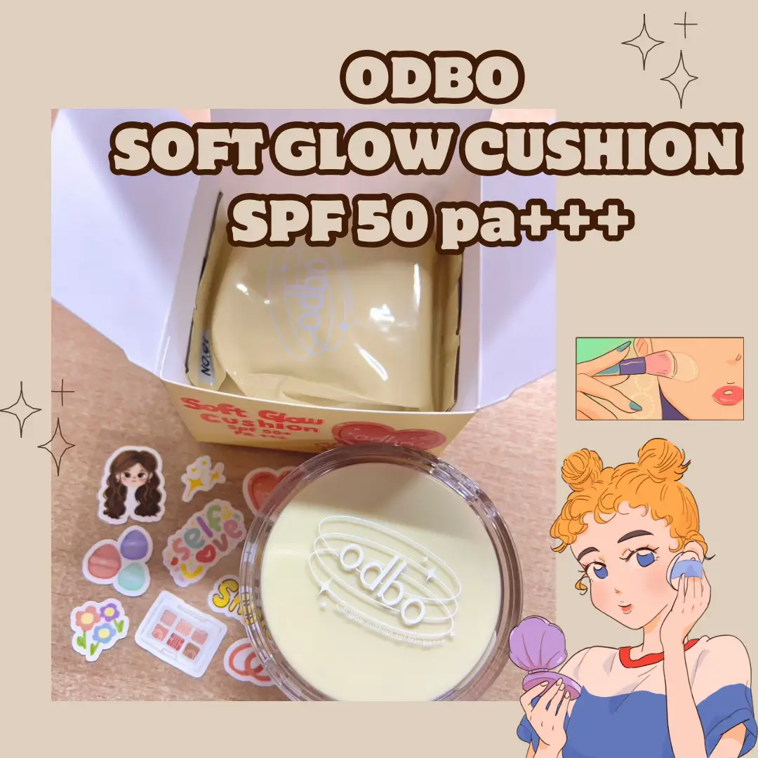 Review odbo SLOW GLOW CUSHION SPF50 pa+++ | แกลเลอรีที่โพสต์โดย Klongkhwan ̎ | Lemon8