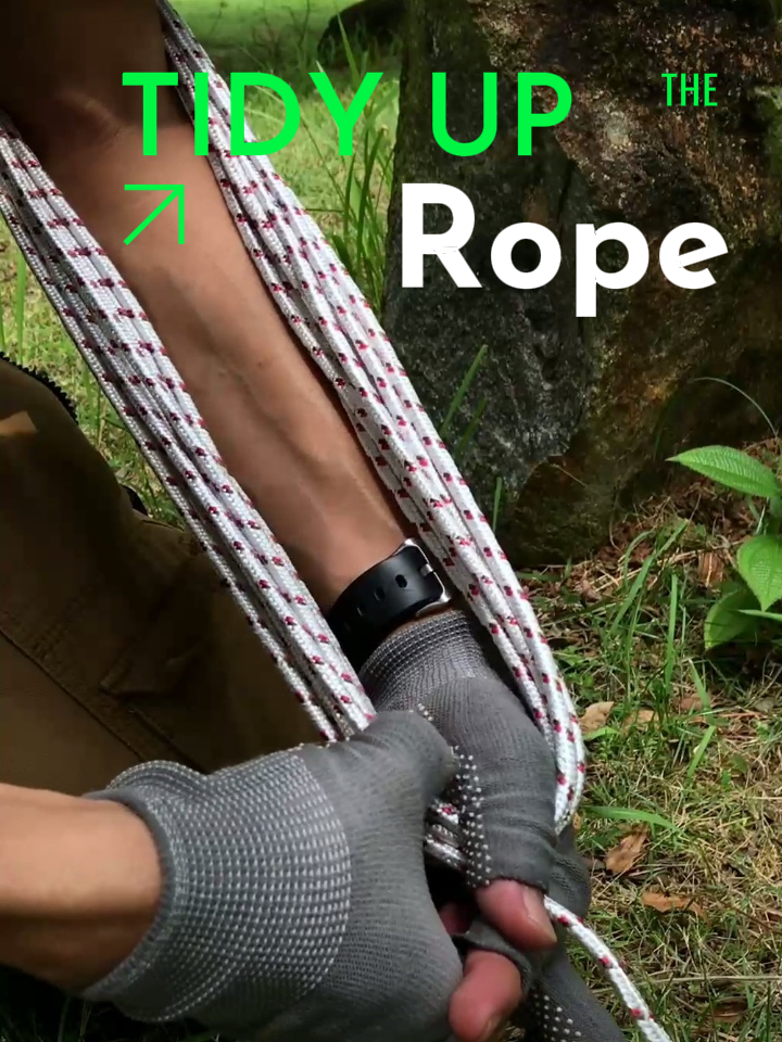 Tidy up the ROPE | Video diterbitkan oleh DiyMan_pro | Lemon8