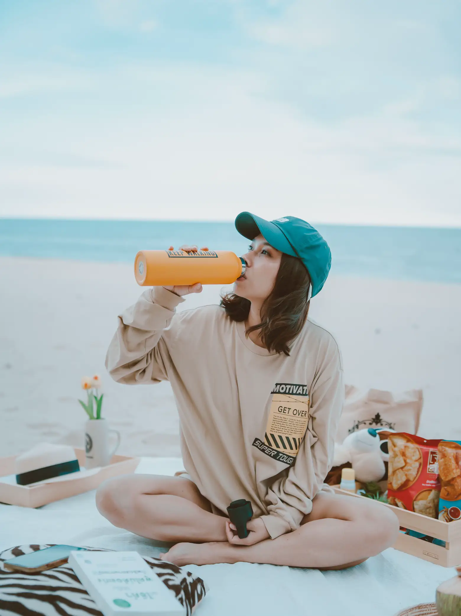 ปิกนิกที่ทะเลเก๋ๆ | แกลเลอรีที่โพสต์โดย Summer lemon7 | Lemon8