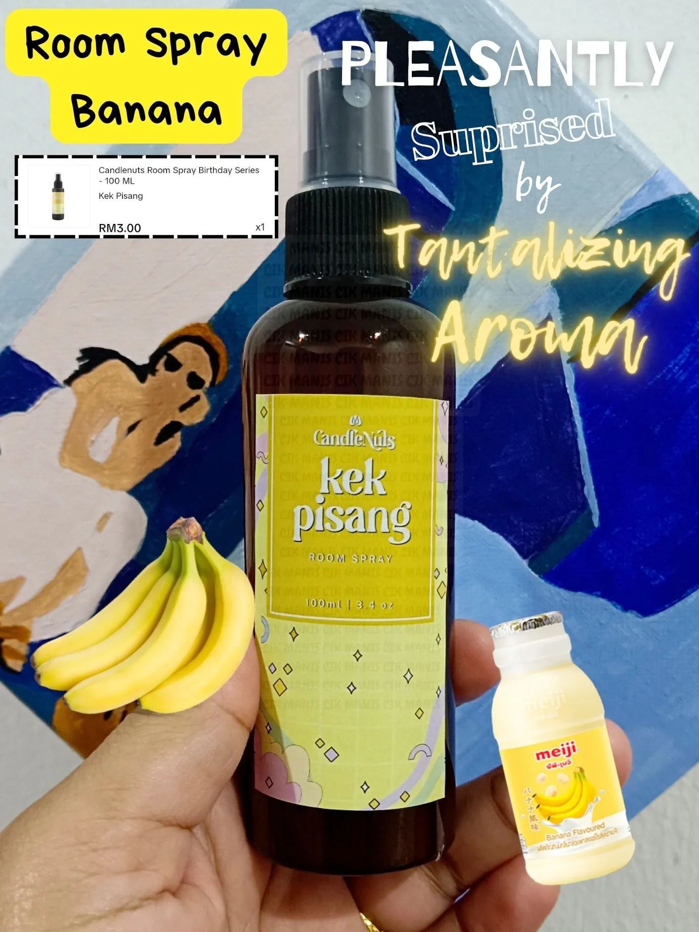 ROOM SPRAY BANANA CAKE 🍌 🍰 MACAM NAK MAKAN! | แกลเลอรีที่โพสต์โดย Cik ...