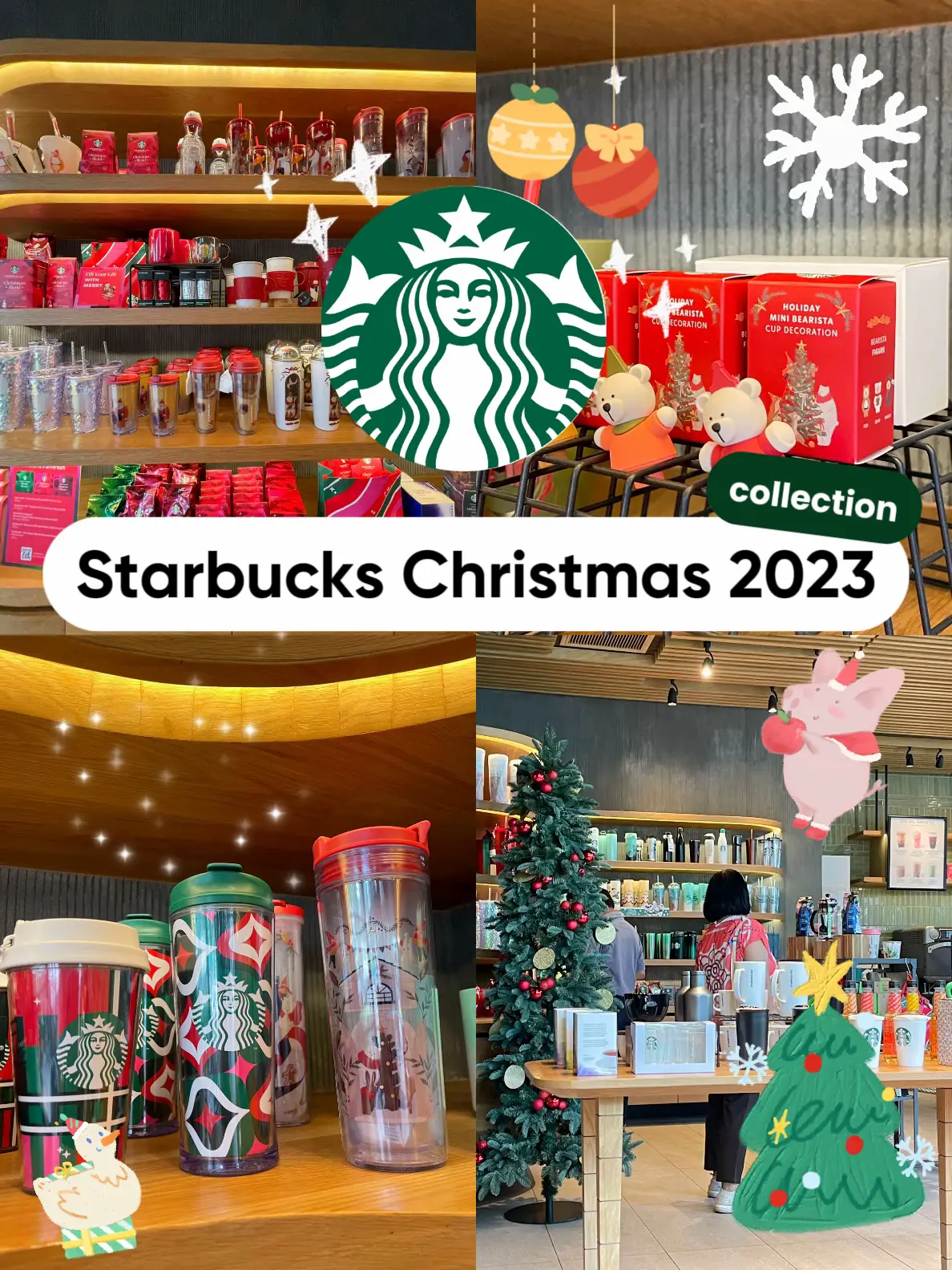 Starbucks Christmas 2023 | แกลเลอรีที่โพสต์โดย Mirin_Horo | Lemon8