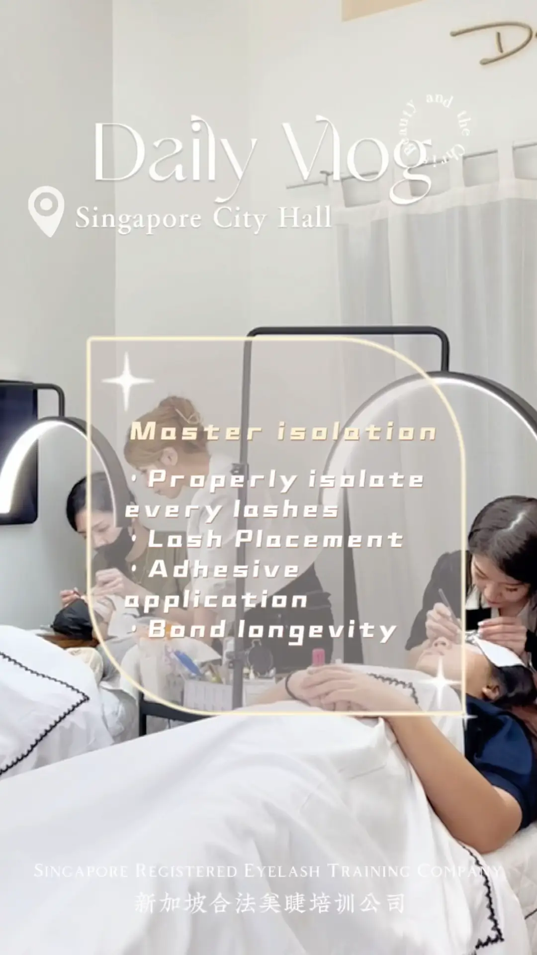 🇸🇬SG Lash Course suitable for YOU‼️HANDS ON PRACTICE | วิดีโอที่เผยแพร่โดย Christine Ng | Lemon8