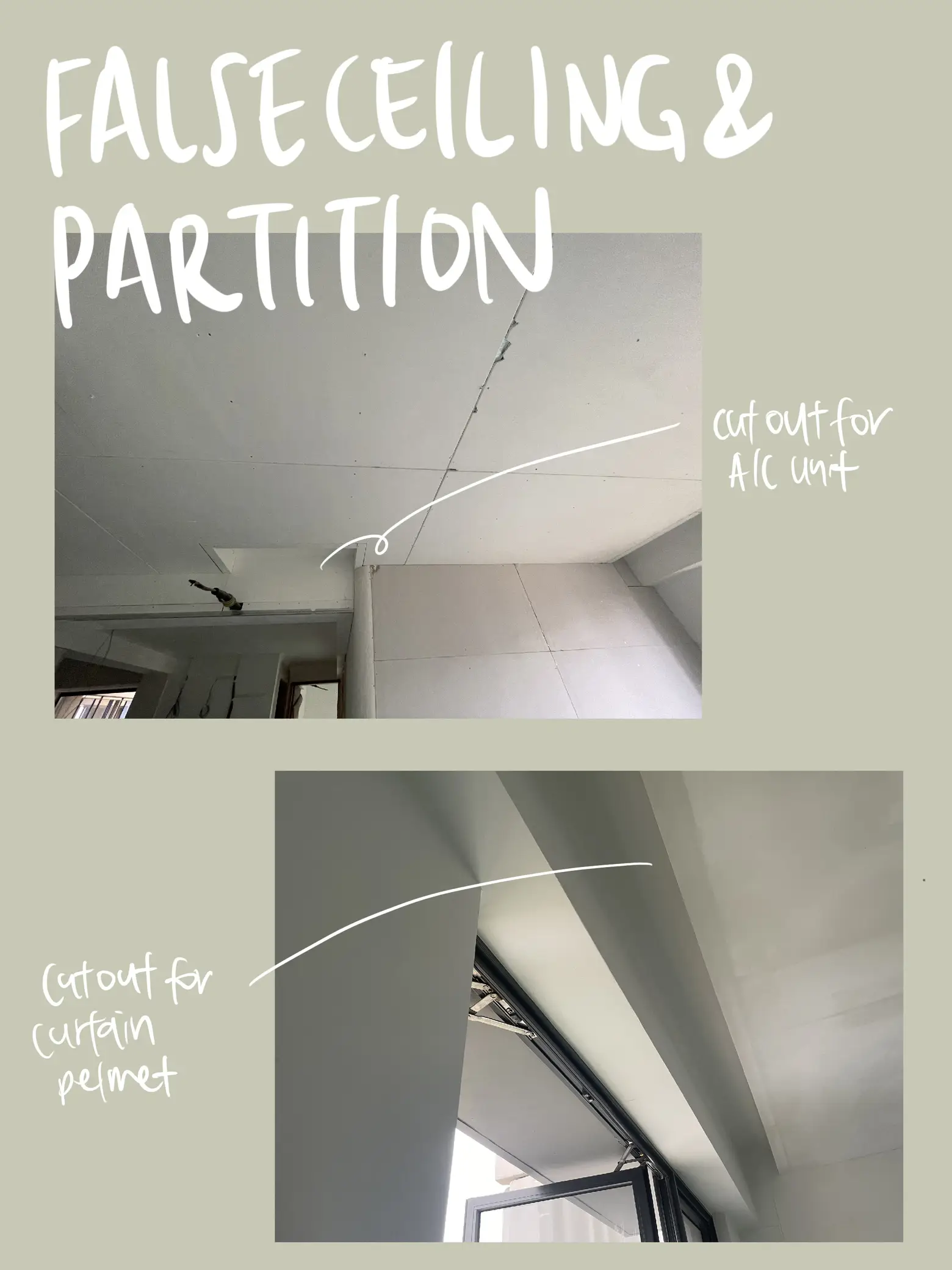 partition and false ceiling installation guide - Lemon8 Search