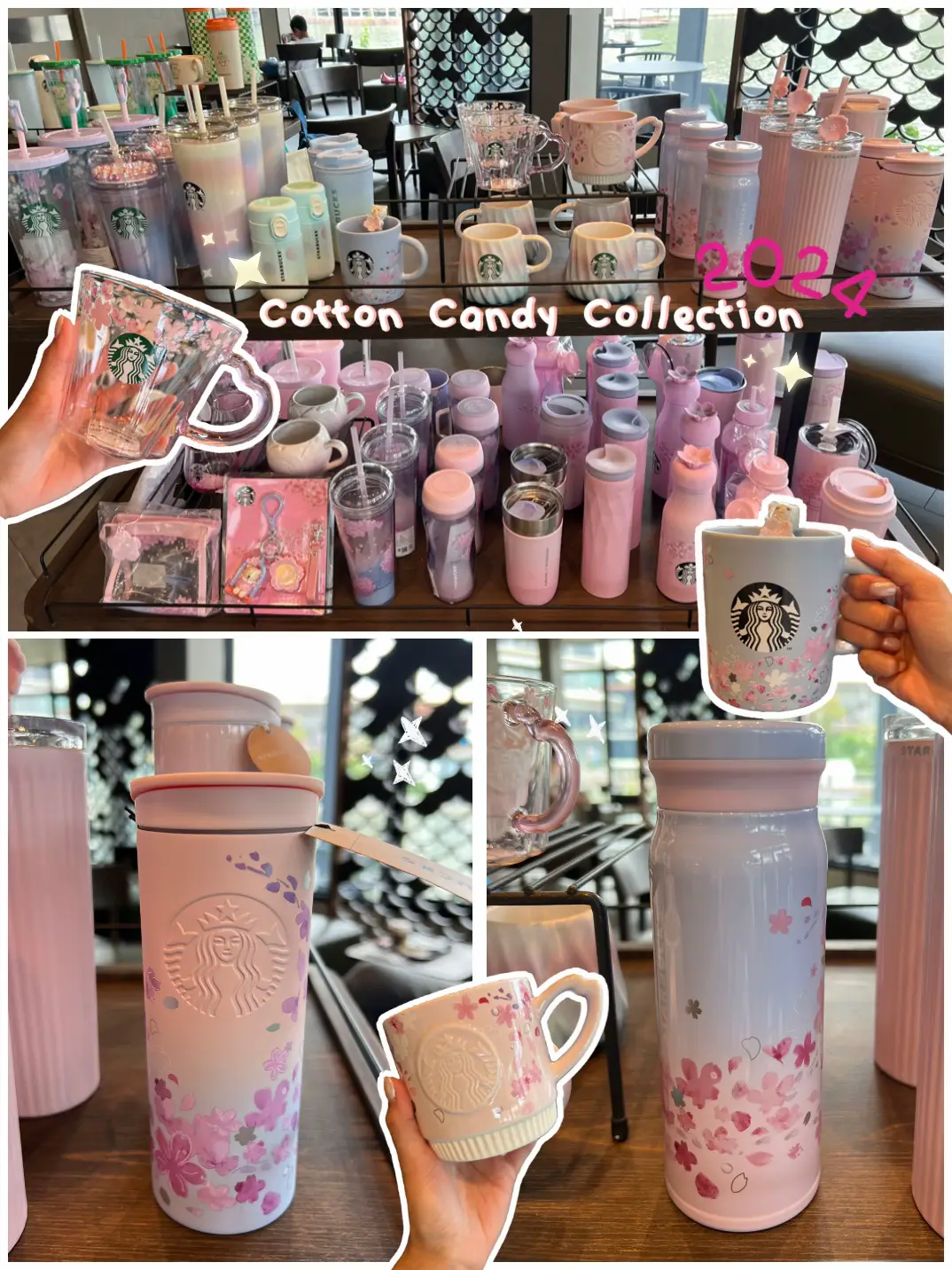 Cotton Candy Collection 2024 🌸💗 | แกลเลอรีที่โพสต์โดย PHIMCHALI🍀🌈🎈 | Lemon8