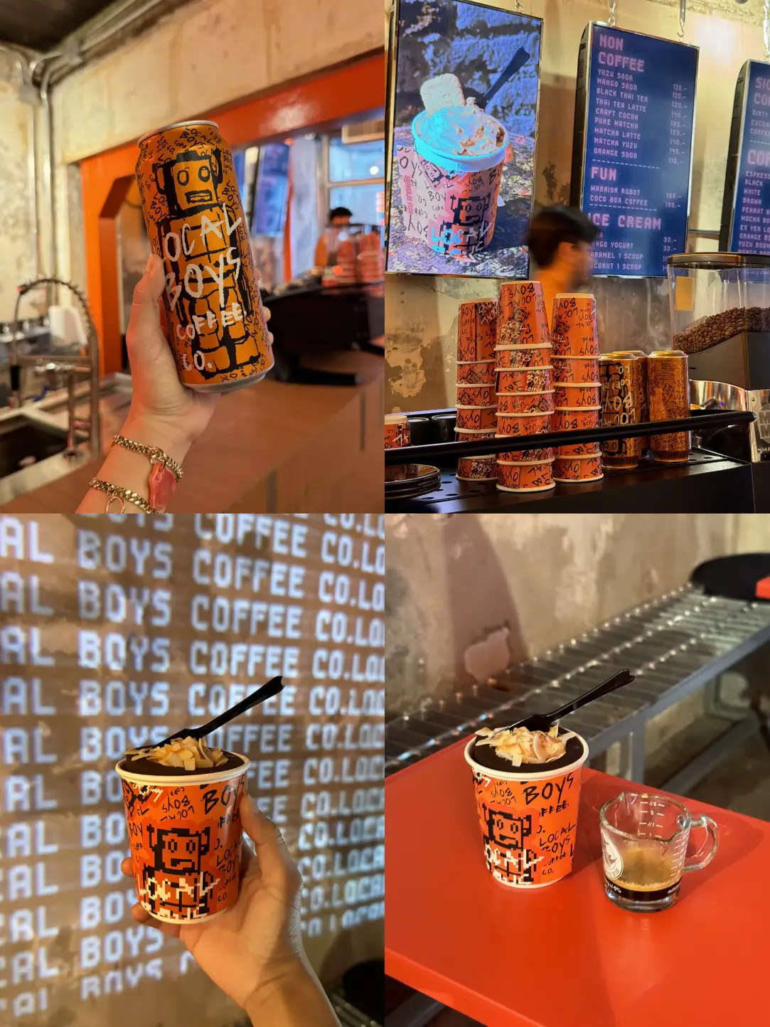 คาเฟ่เปิดใหม่ย่านทรงวาด | Local Boys Coffee☕️🥜🍊 | แกลเลอรีที่โพสต์โดย ...