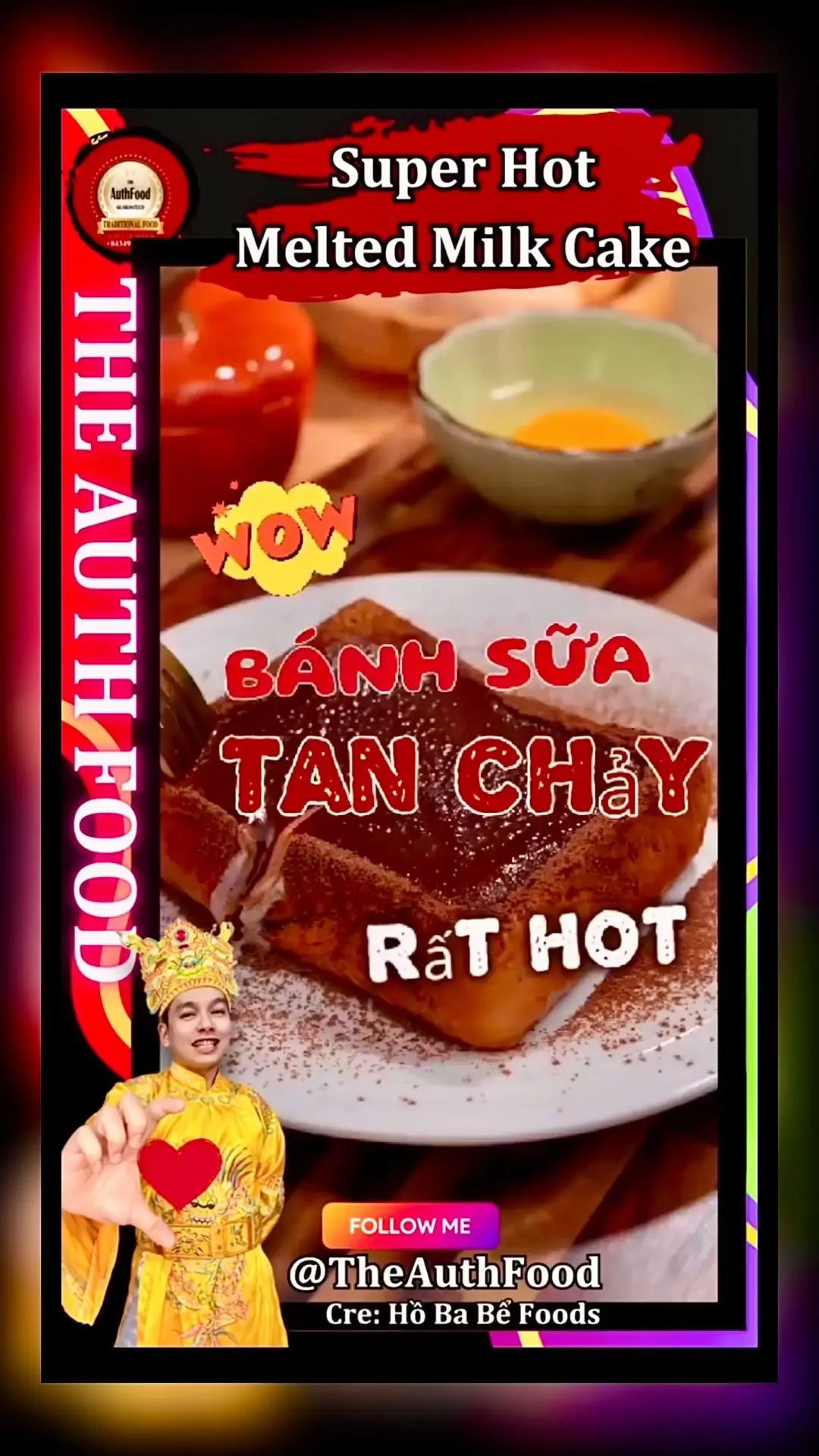 Super Hot Melted Milk Cake🥪🍞 | วิดีโอที่เผยแพร่โดย The Auth Food | Lemon8