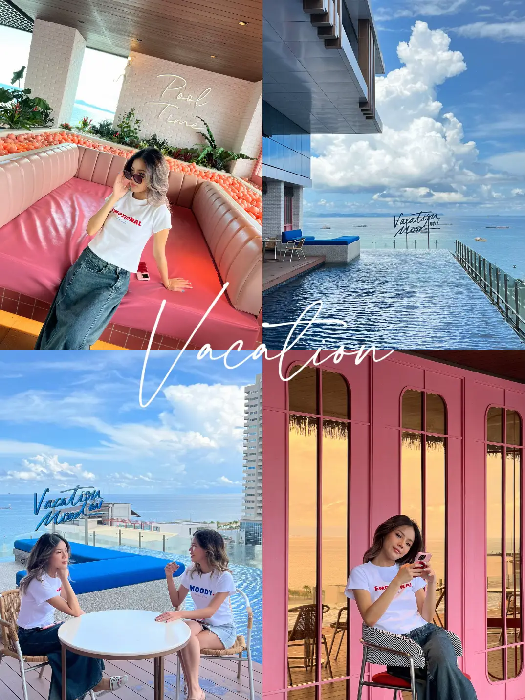 ที่พักพัทยา ที่เราชอบมาก สระว่ายน้ำ + บาร์ ลอยฟ้า 💖 | แกลเลอรีที่โพสต์โดย kwvyn | Lemon8