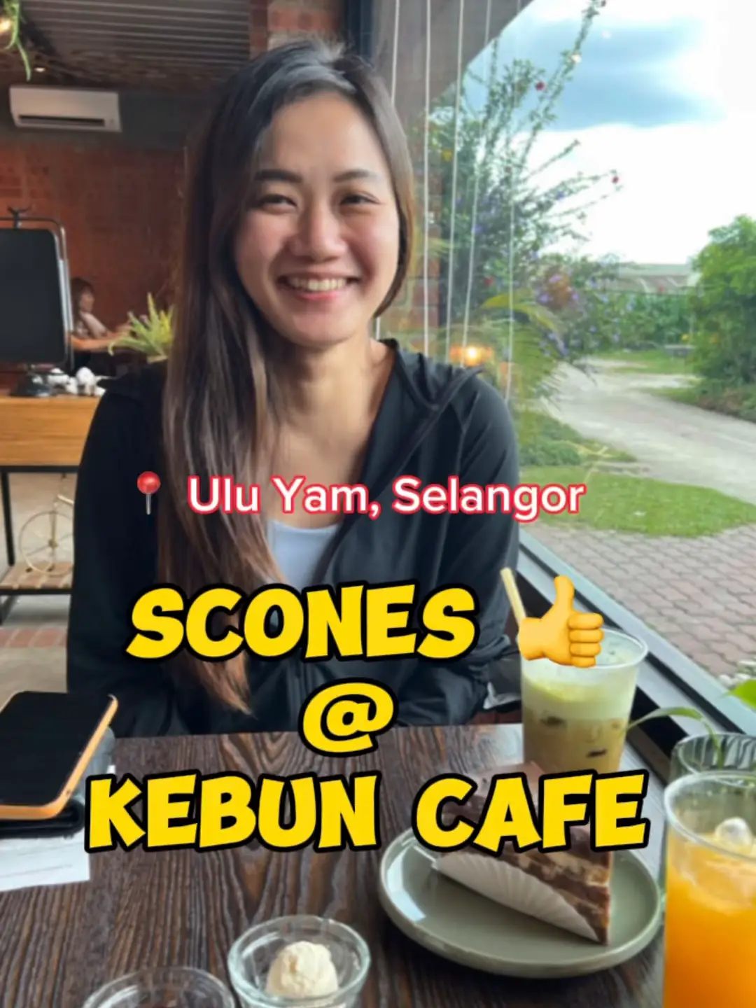 Yummy scones @ Kebun Cafe, Ulu Yam | Video diterbitkan oleh Winnie 💙 | Lemon8