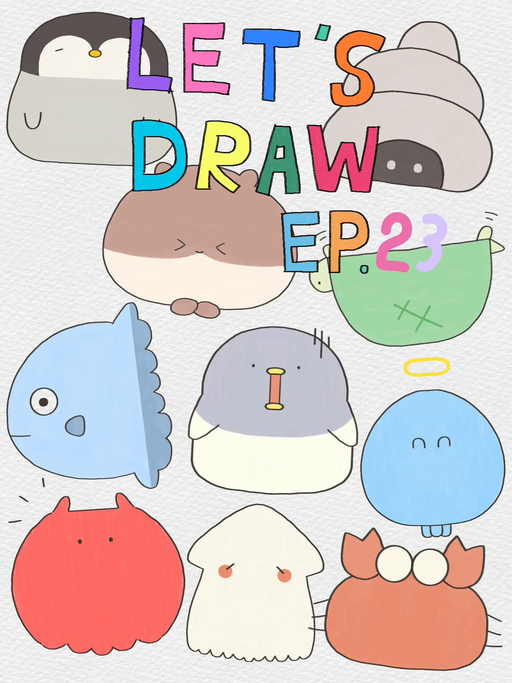 let’s draw ep.23 under sea 🌊 | แกลเลอรีที่โพสต์โดย alotof | Lemon8
