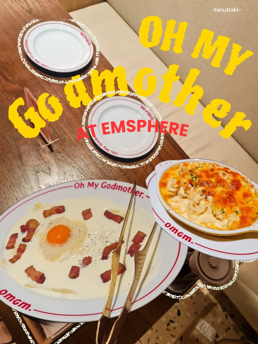 ร้านอาหารสุดฮิต"OH MY GODMOTHER" ที่ EMSPHERE | แกลเลอรีที่โพสต์โดย TANUTTA KL. ️💖 | Lemon8