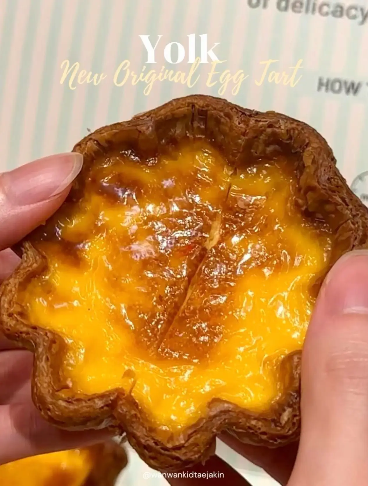 YOLK egg tart, ทาร์ตไข่สูตรฮ่องกงกระแสดีไม่มีตก | วิดีโอที่เผยแพร่โดย ...