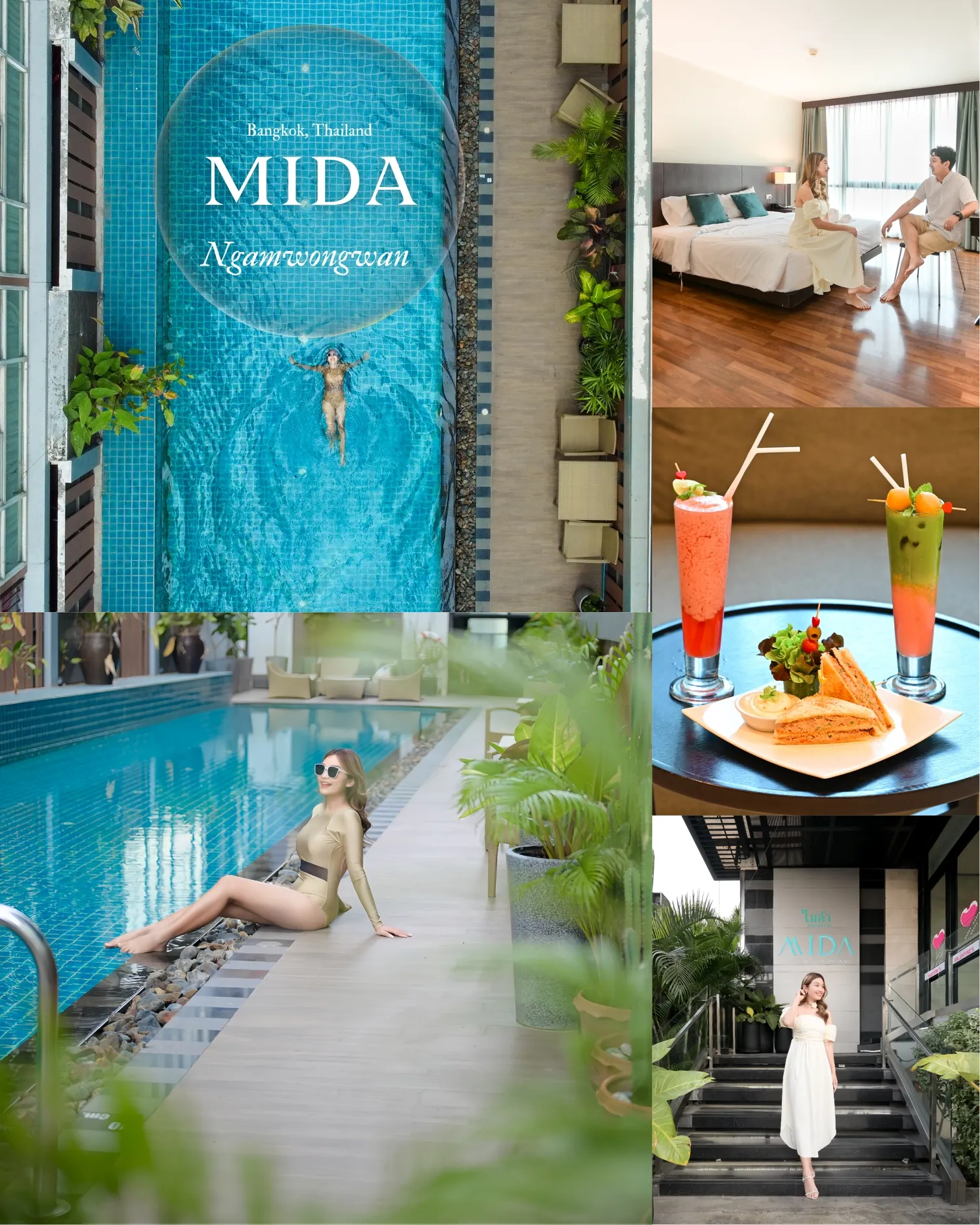 Staycation ชิลไปที่ Mida Hotel Ngamwongwan | แกลเลอรีที่โพสต์โดย พี่ผัก | Lemon8