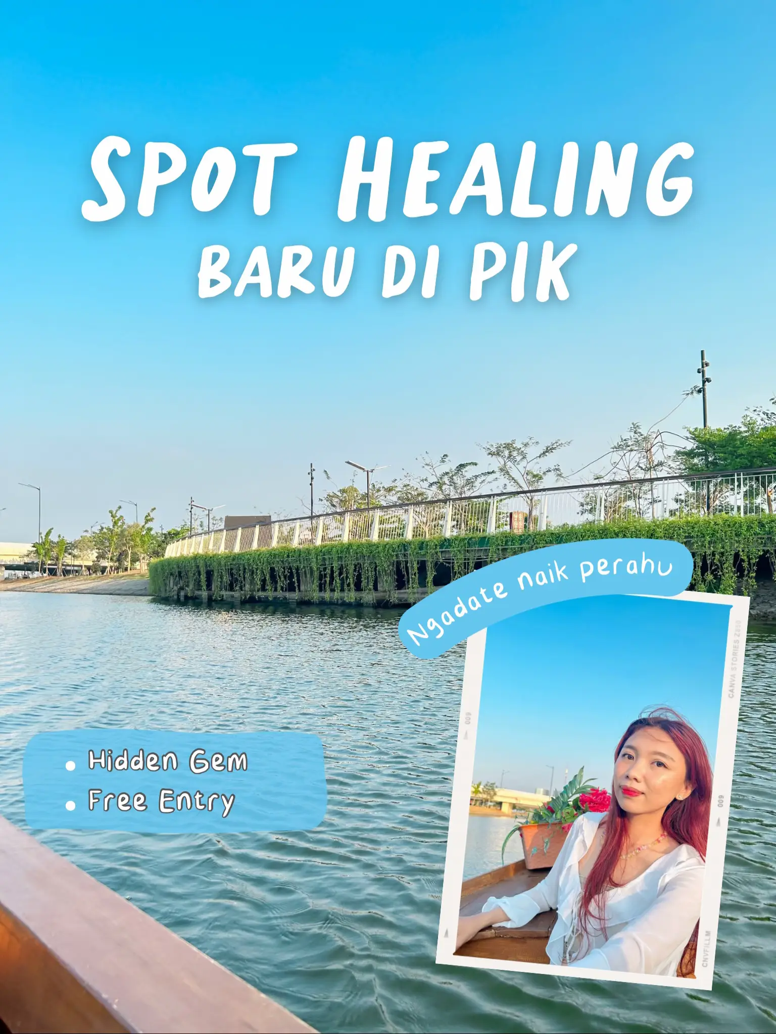 Healing di PIK Sambil Naik Perahu 🌅🌳🍃 | Video dipublikasikan oleh Chitra YN 🍰 | Lemon8