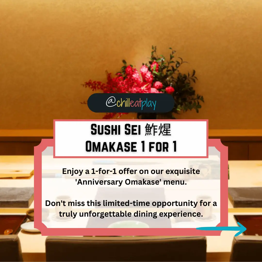 Sushi Sei 1 for 1 Winter Menu Omakase | Gallery posted by chilleatplay ...
