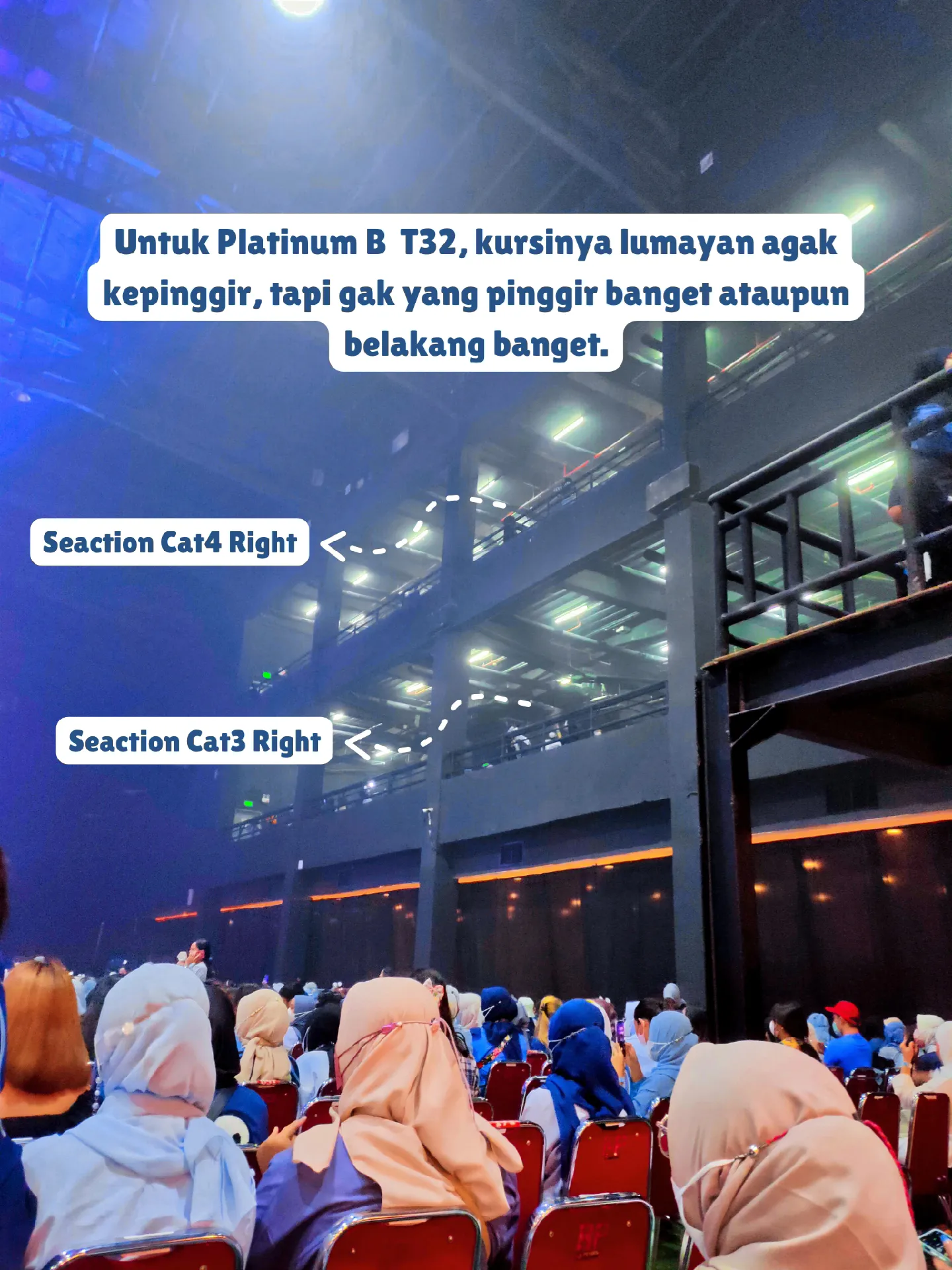 POV Nonton Konser Section Platinum di Beach City | Galeri diposting oleh mozzarella | Lemon8