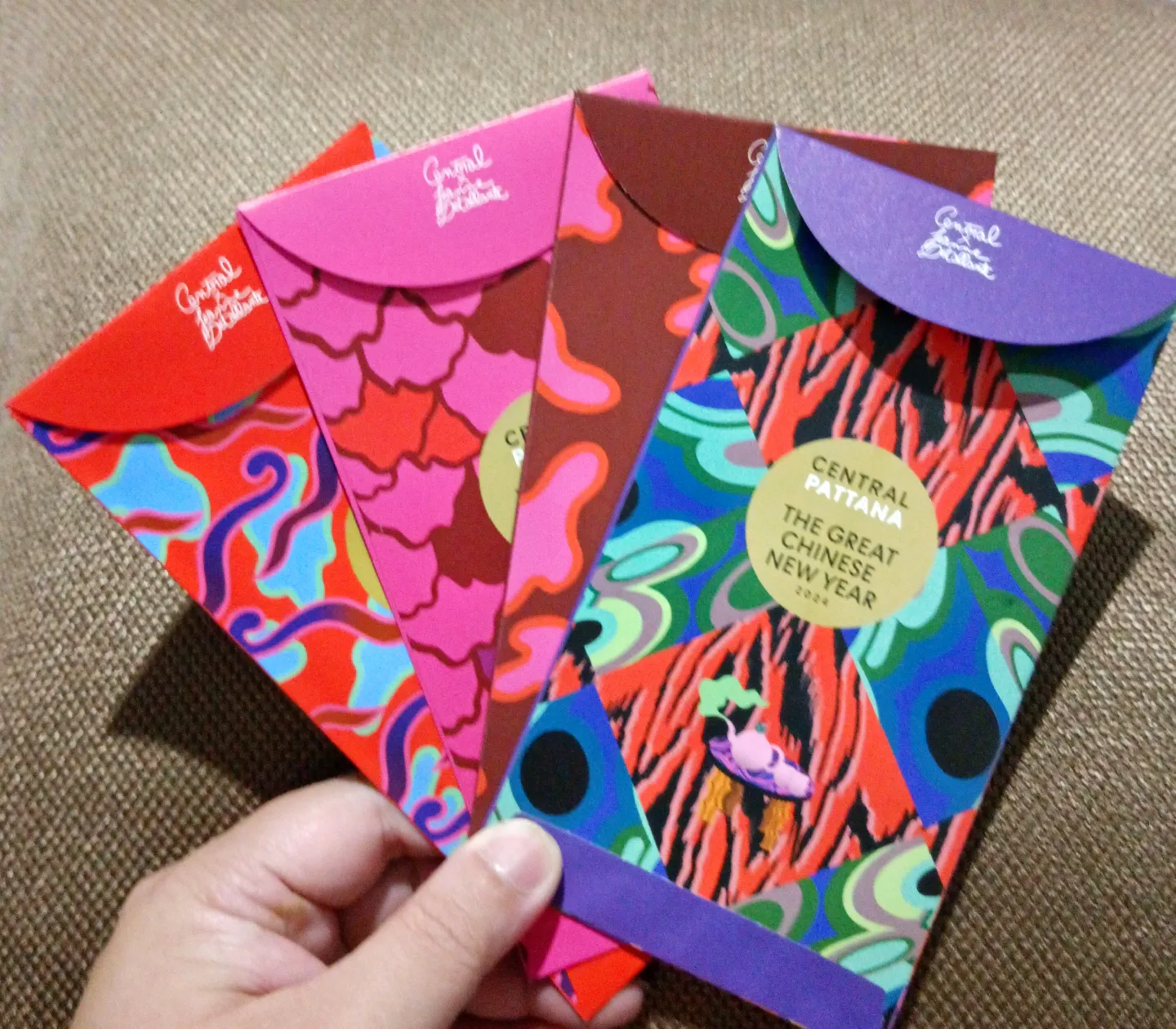 แจกฟรีซองอั่งเปา ลิมิเต็ด | แกลเลอรีที่โพสต์โดย MooMing Saejun | Lemon8