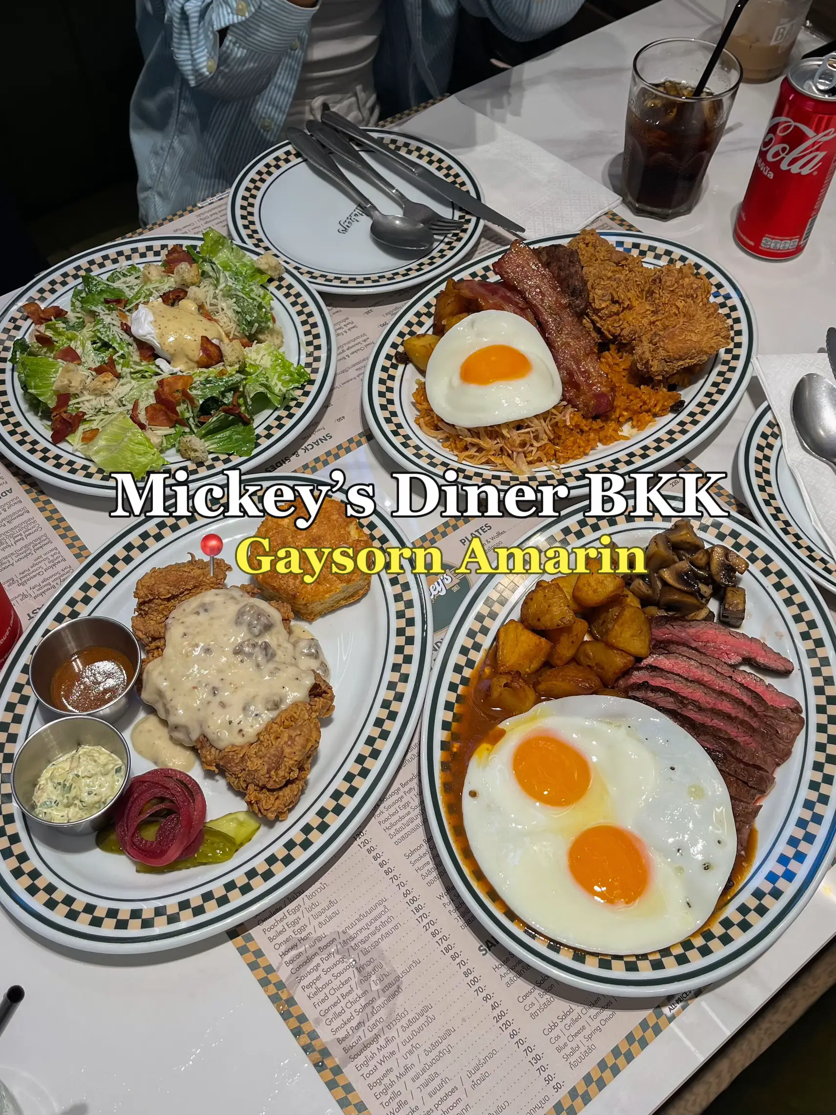 Mickey’s Diner BKK | American Diner Style ติด BTS | แกลเลอรีที่โพสต์โดย ...