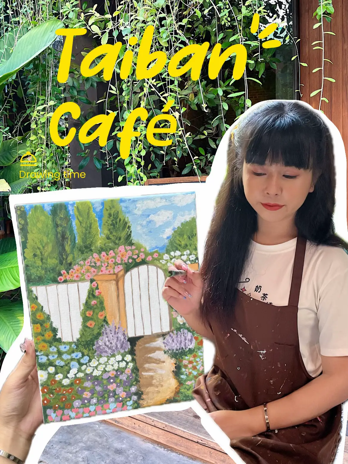 Taiban café (ใต้บ้านคาเฟ่🎨) ใกล้กับ MRT หัวลำโพง🚇 | แกลเลอรีที่โพสต์โดย nook | Lemon8