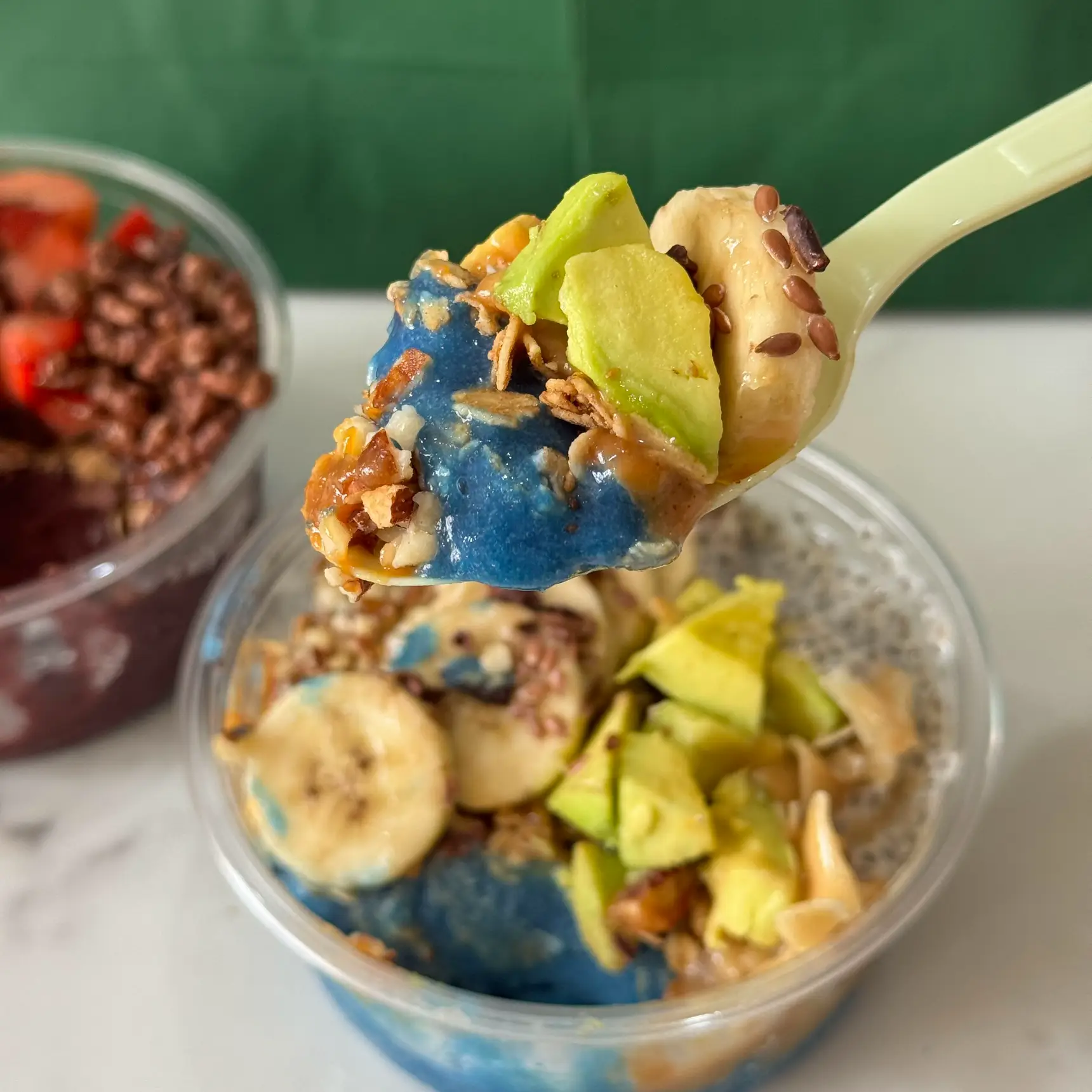 Oh, my penis, there's the Acai Bowl. It's delicious, refreshing, so ...