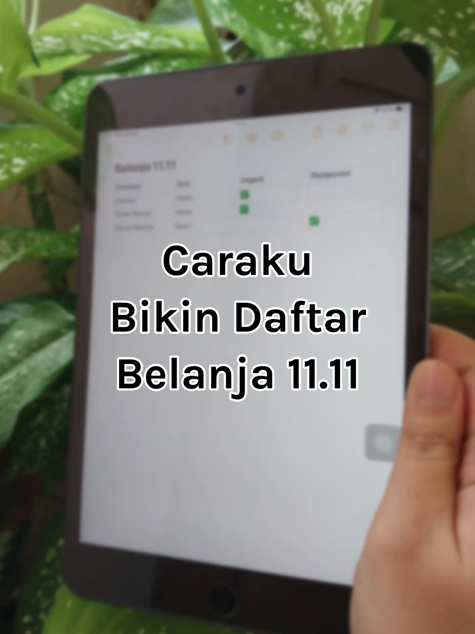 Caraku Bikin Daftar Belanja Untuk 11.11 | Gallery posted by Tata | Lemon8