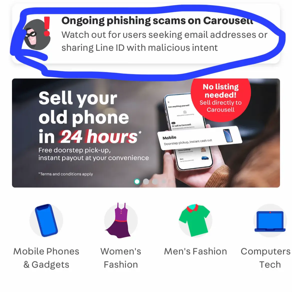 ⚠️‼️Be Careful of SCAMMER on Carousell‼️⚠️ | Galeri disiarkan oleh ...