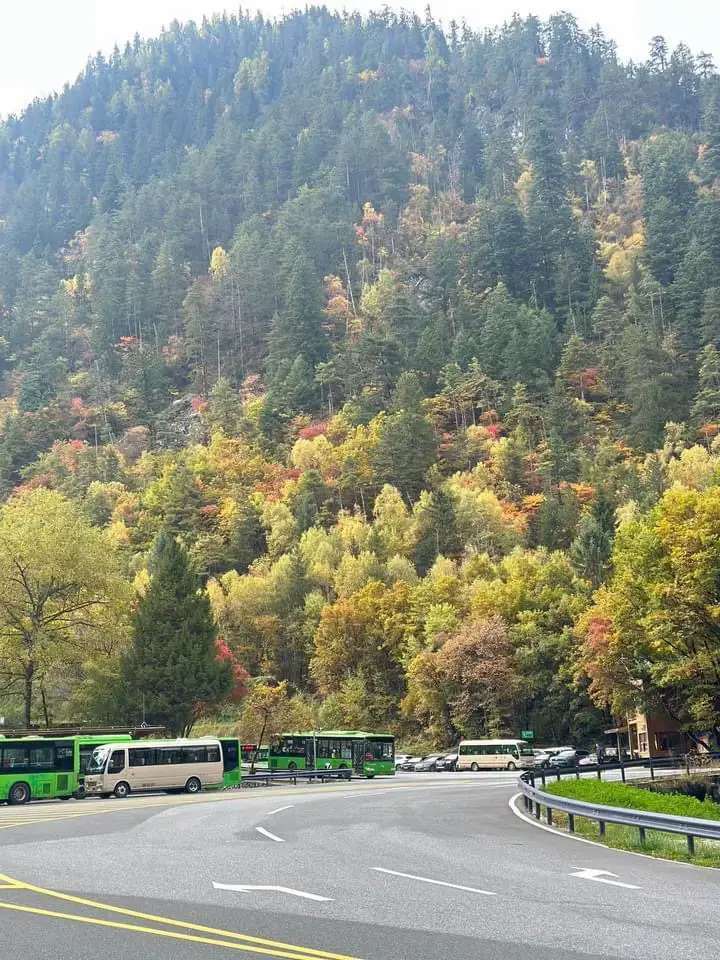 รีวิวอุทยานจิ่วจ้ายโกว (Jiuzhaigou) ช่วงใบไม้เปลี่ยนสี | แกลเลอรีที่โพสต์โดย Sarar.wt | Lemon8