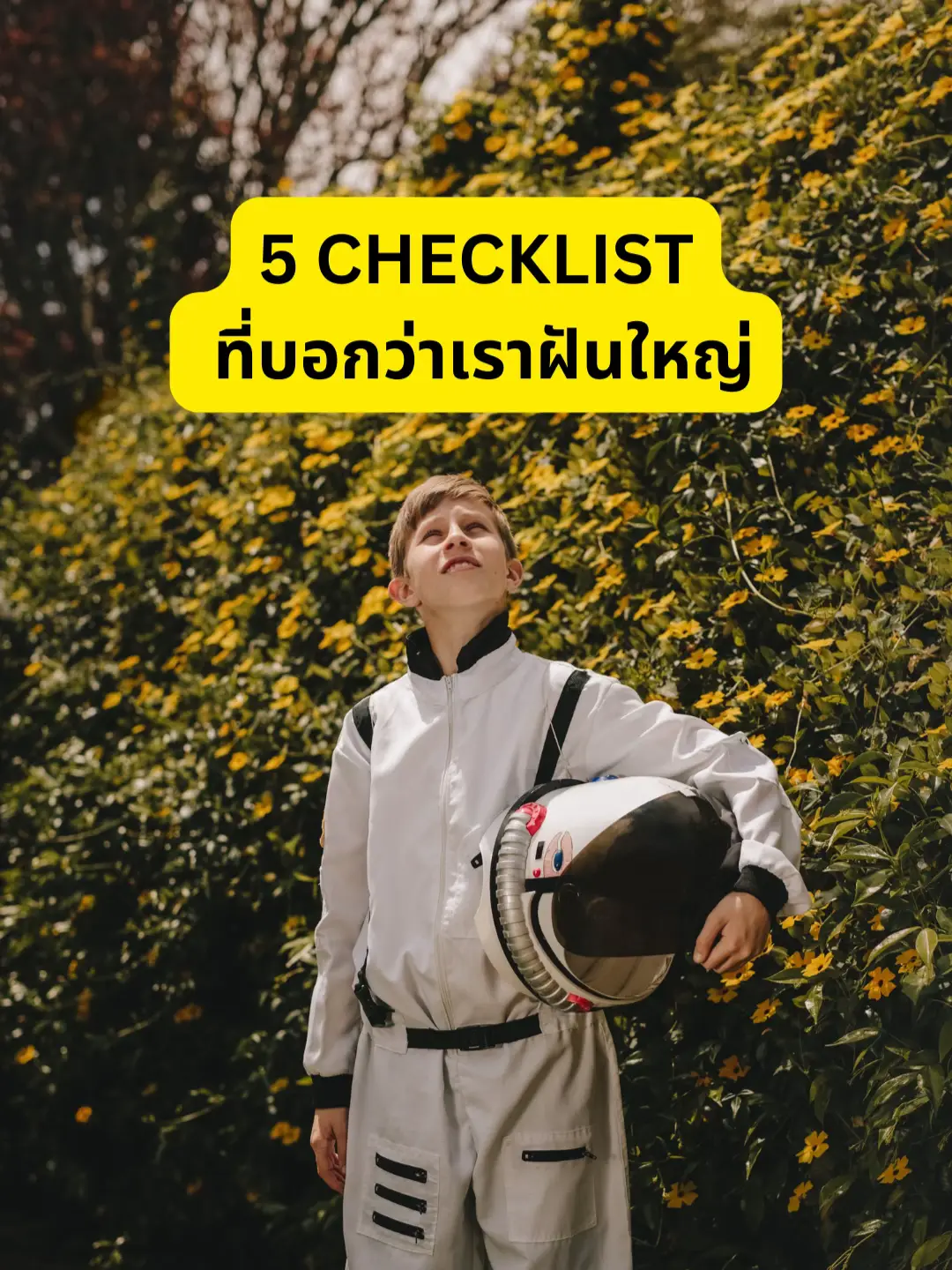 5 checklist ที่บอกว่าเราฝันใหญ่ | วิดีโอที่เผยแพร่โดย Punfromzero | Lemon8