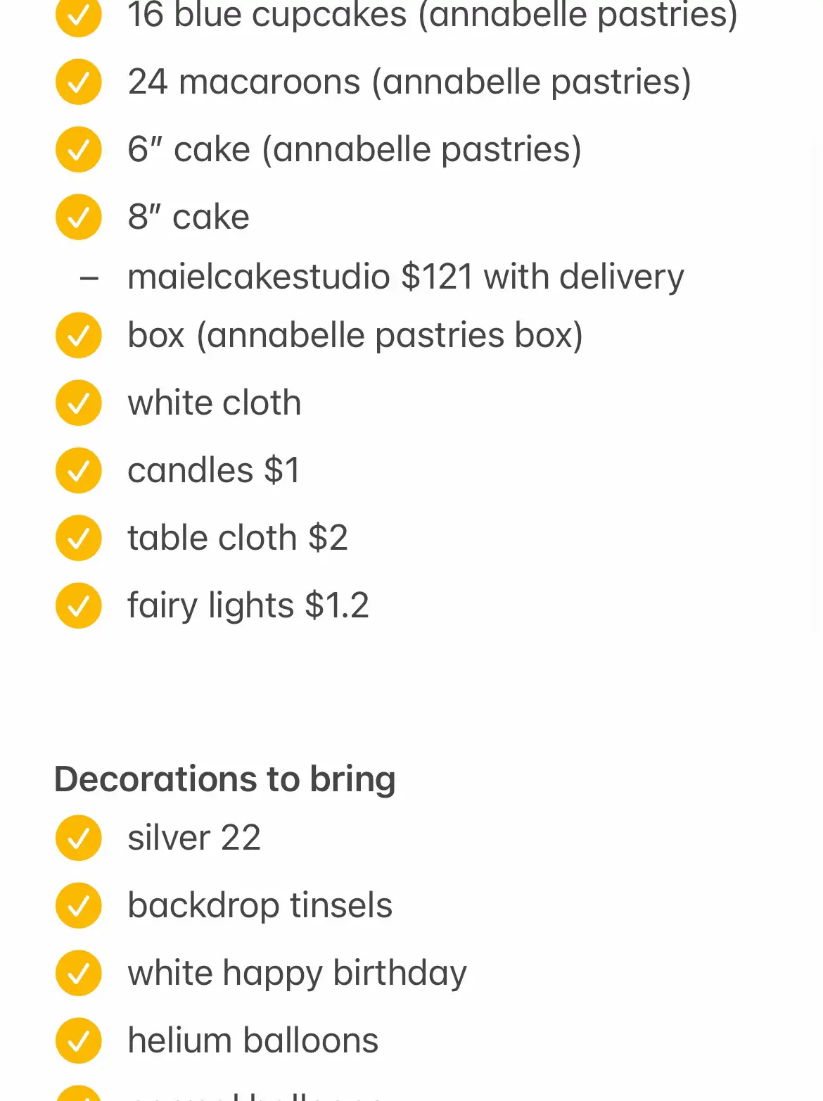 How i planned my 22nd birthday party on my own! | Gallery posted by ...