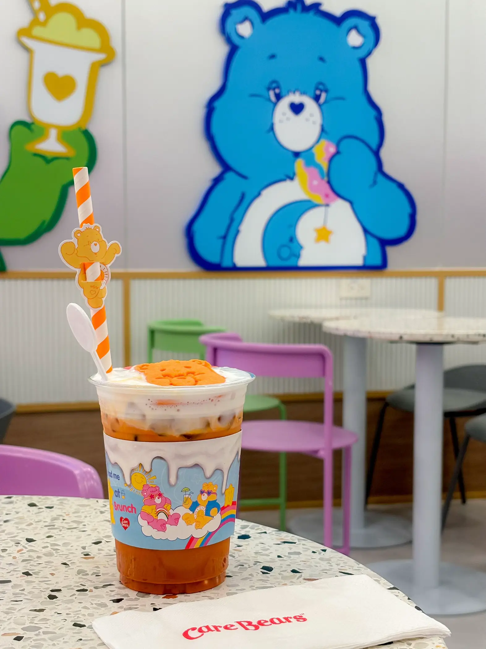 Care Bears Cafe @Mega Bangna 🧸 | แกลเลอรีที่โพสต์โดย B.favor 🍂🌻 | Lemon8