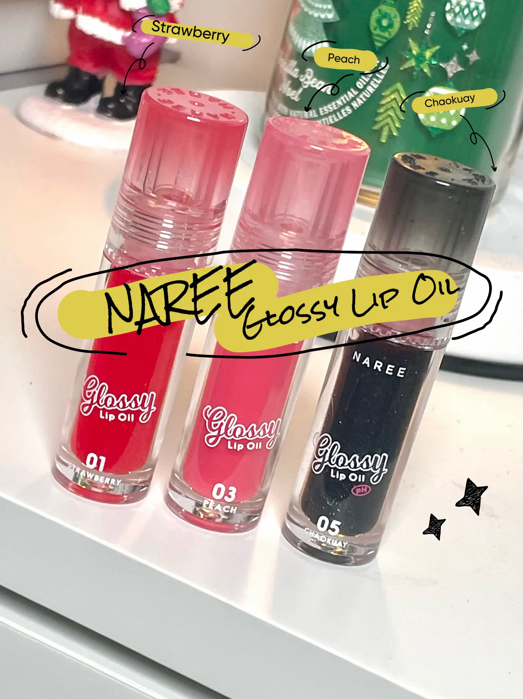 New Lip Just Pounded Glossy Lip Oil Fruit Scent | Gallery posted by เม สะ บาย | Lemon8