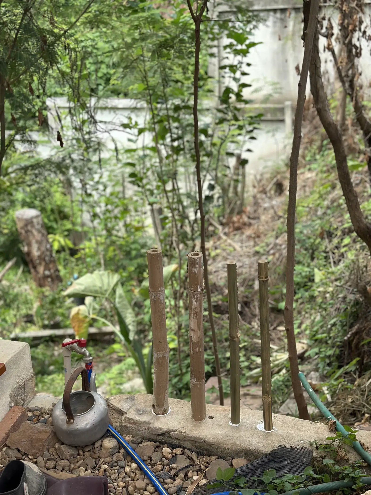 DIY ที่วางรองเท้าบูท จากเศษวัสดุ และไม้ไผ่ | แกลเลอรีที่โพสต์โดย สดใส ...