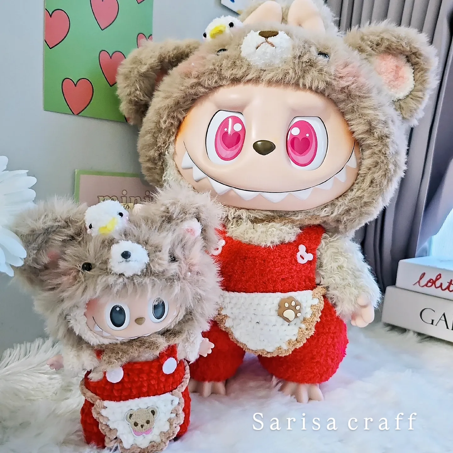 ชุดน้อง Labubu Size 400% vs macaron😍 | แกลเลอรีที่โพสต์โดย Sarisa Podd ...