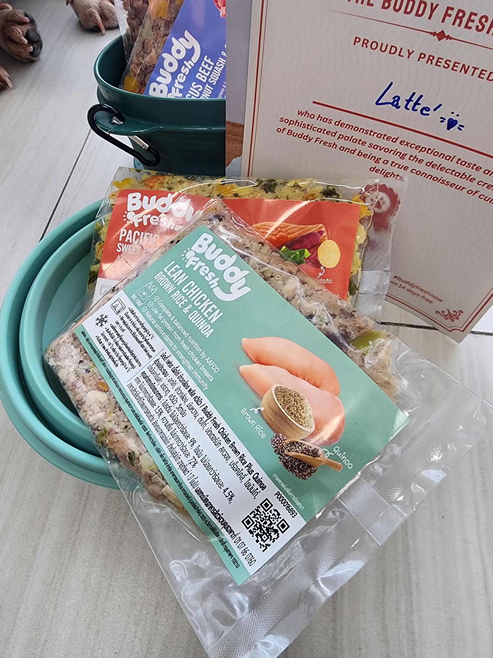 Buddy Fresh อาหารปรุงสุกของน้องหมา 😋 | แกลเลอรีที่โพสต์โดย Lattewander ...