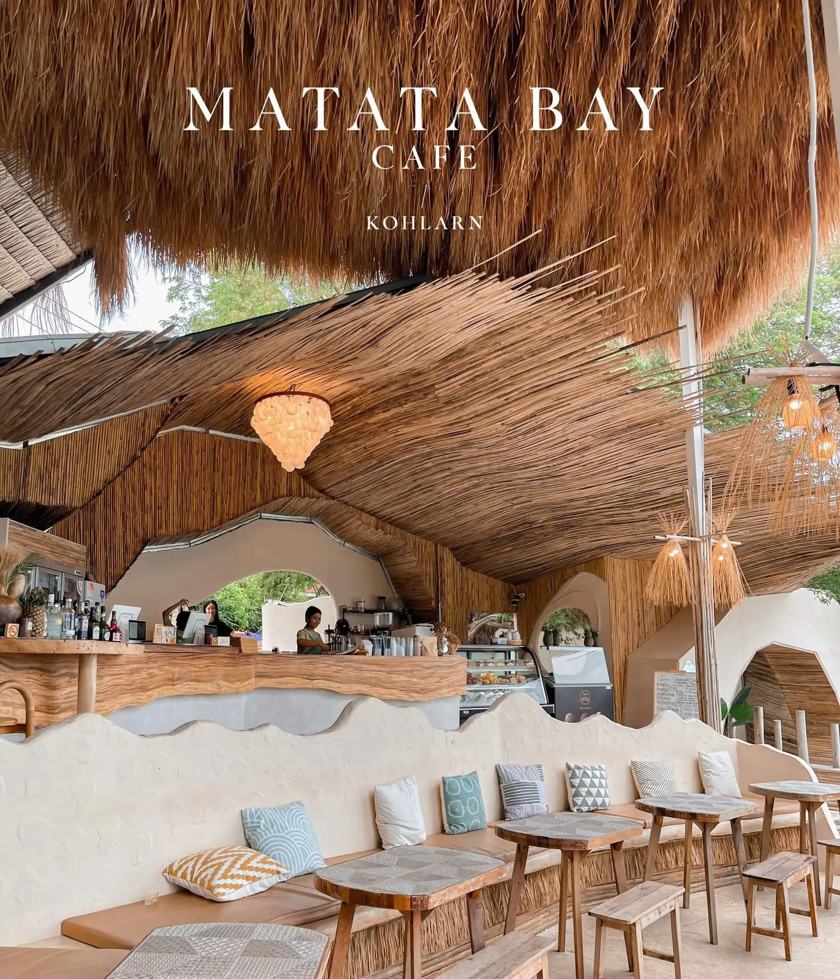 "Million Island Cafe. Bali style. Very good vibes. Sitting chili on the ...