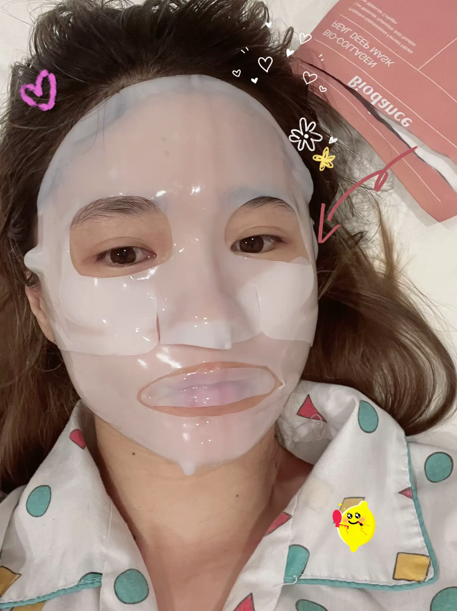 รีวิวมาสก์คอลลาเจนตัวดังของเกาหลี Biodance Collagen Mask | แกลเลอรีที่โพสต์โดย Chawisa Jiw | Lemon8