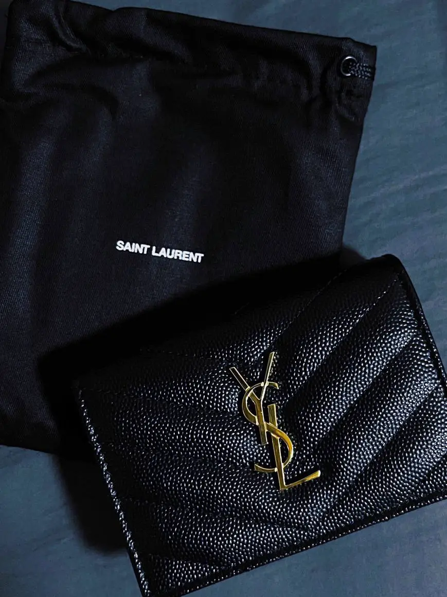 I RECIEVED A YSL WALLET ON MY BIRTHDAY?! | Gallery posted by khai | Lemon8