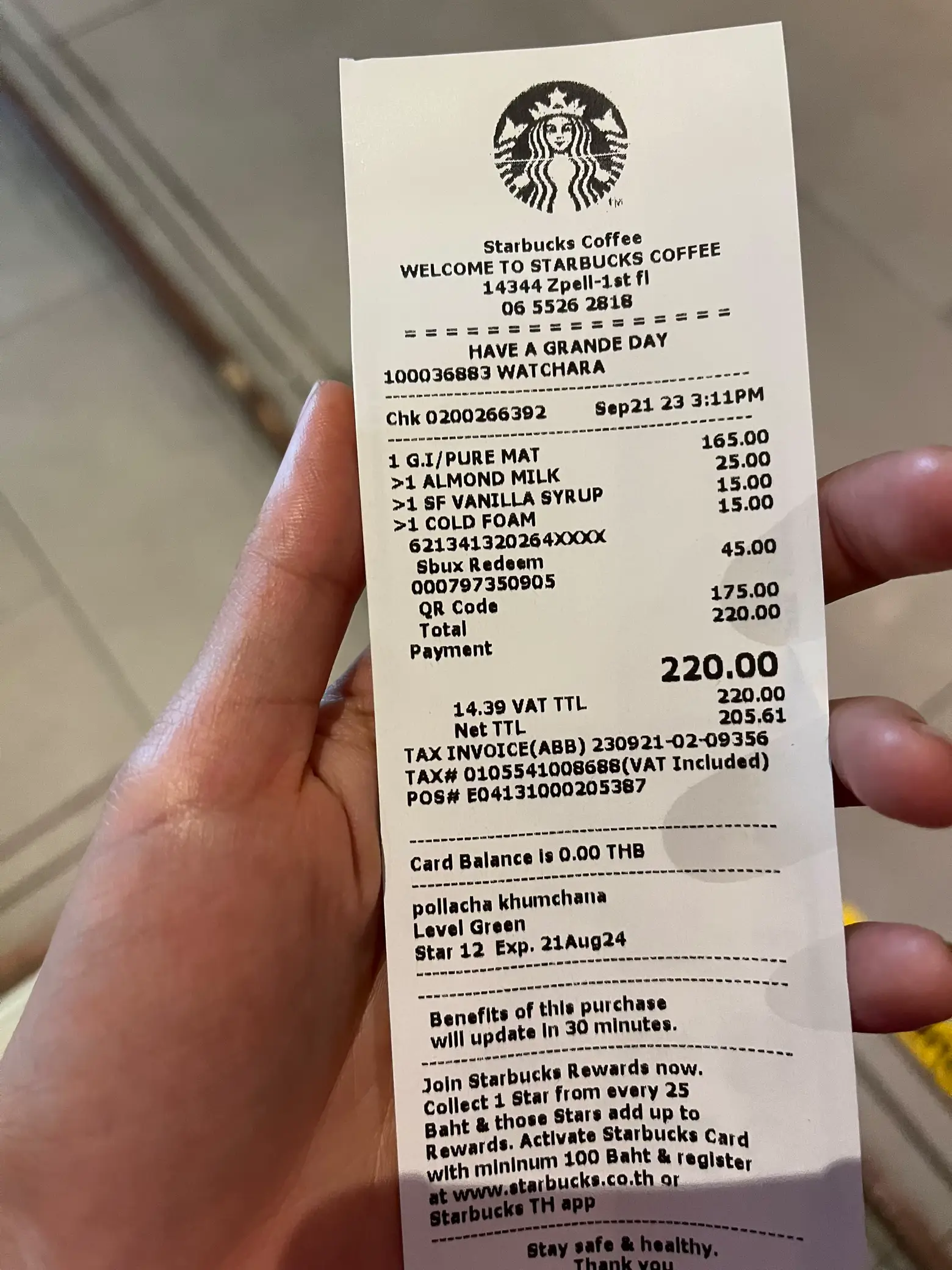 Starbies order - การค้นหาใน Lemon8