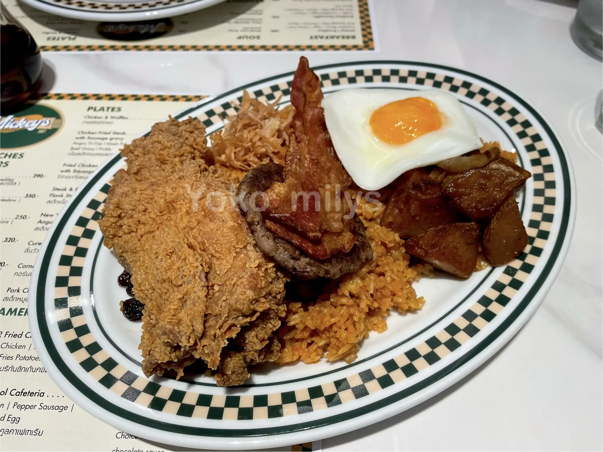 Mickey’s Diner BKK | แกลเลอรีที่โพสต์โดย YOKO_MILYS | Lemon8