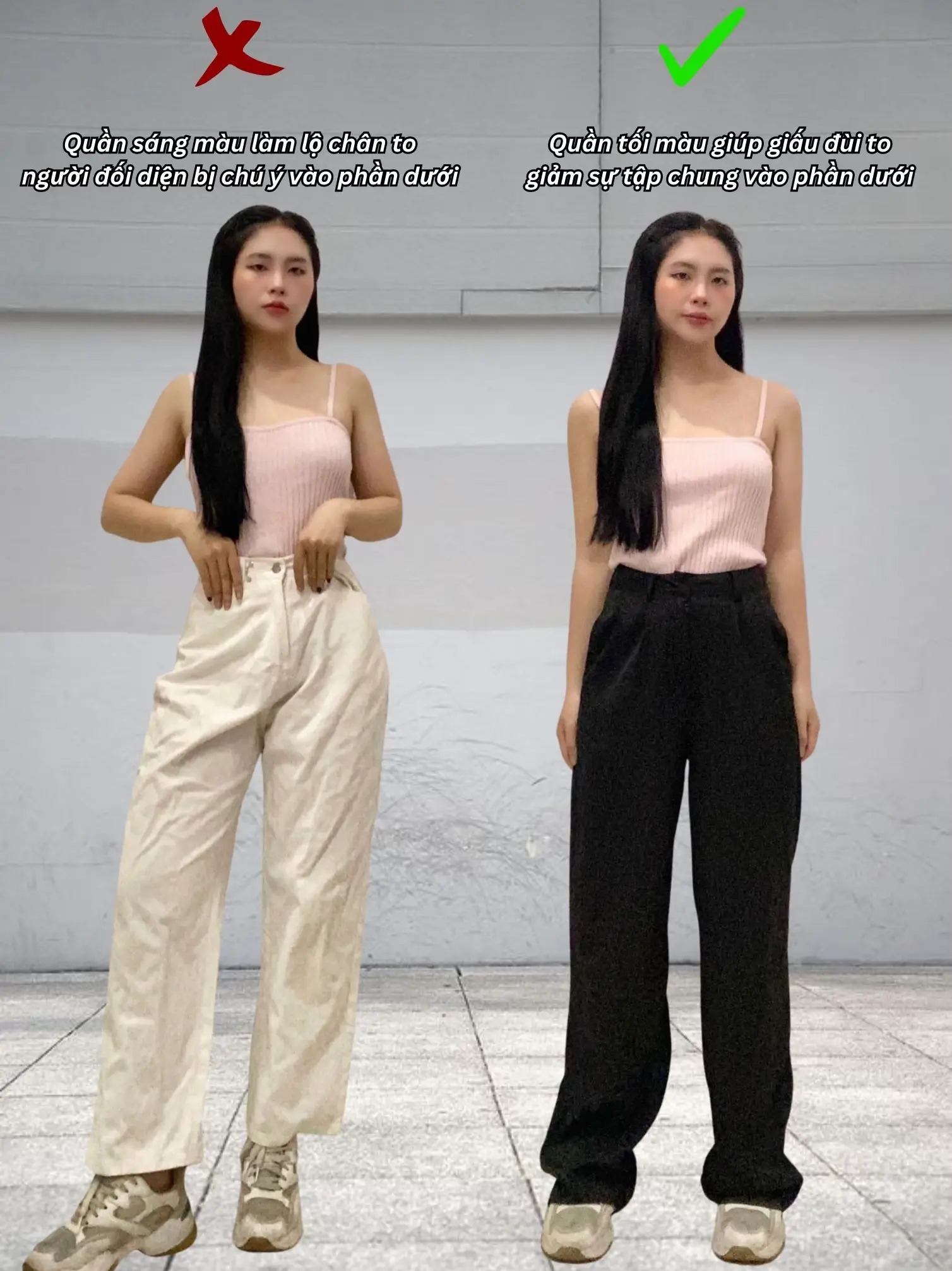 4 cách mặc đẹp cho nàng chân to, dáng thô | Bộ sưu tập do Th.dunh đăng | Lemon8