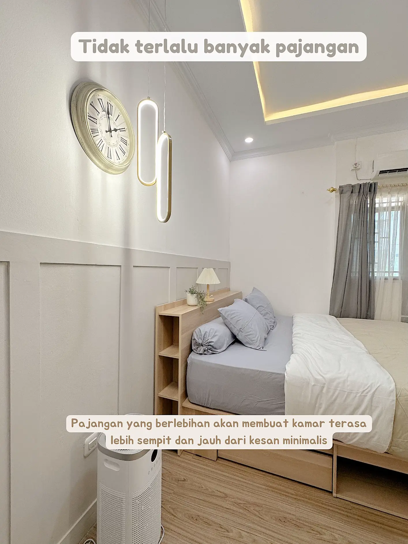 Inspirasi kamar minimalis | Galeri diposting oleh Ruri_ferori | Lemon8