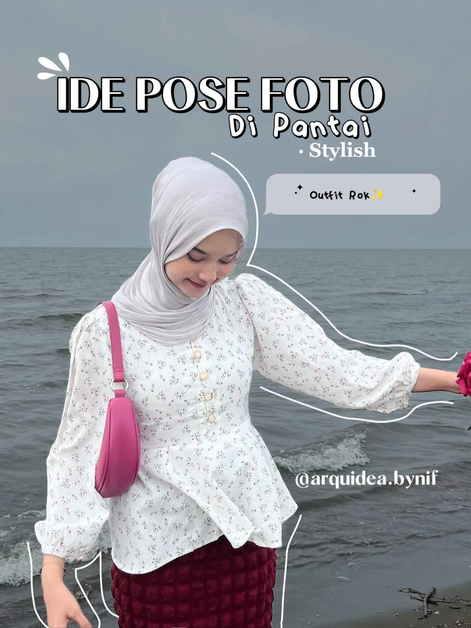 IDE POSE FOTO DIPANTAI NIH, SAVE | Galeri diposting oleh arquidea_bynif | Lemon8
