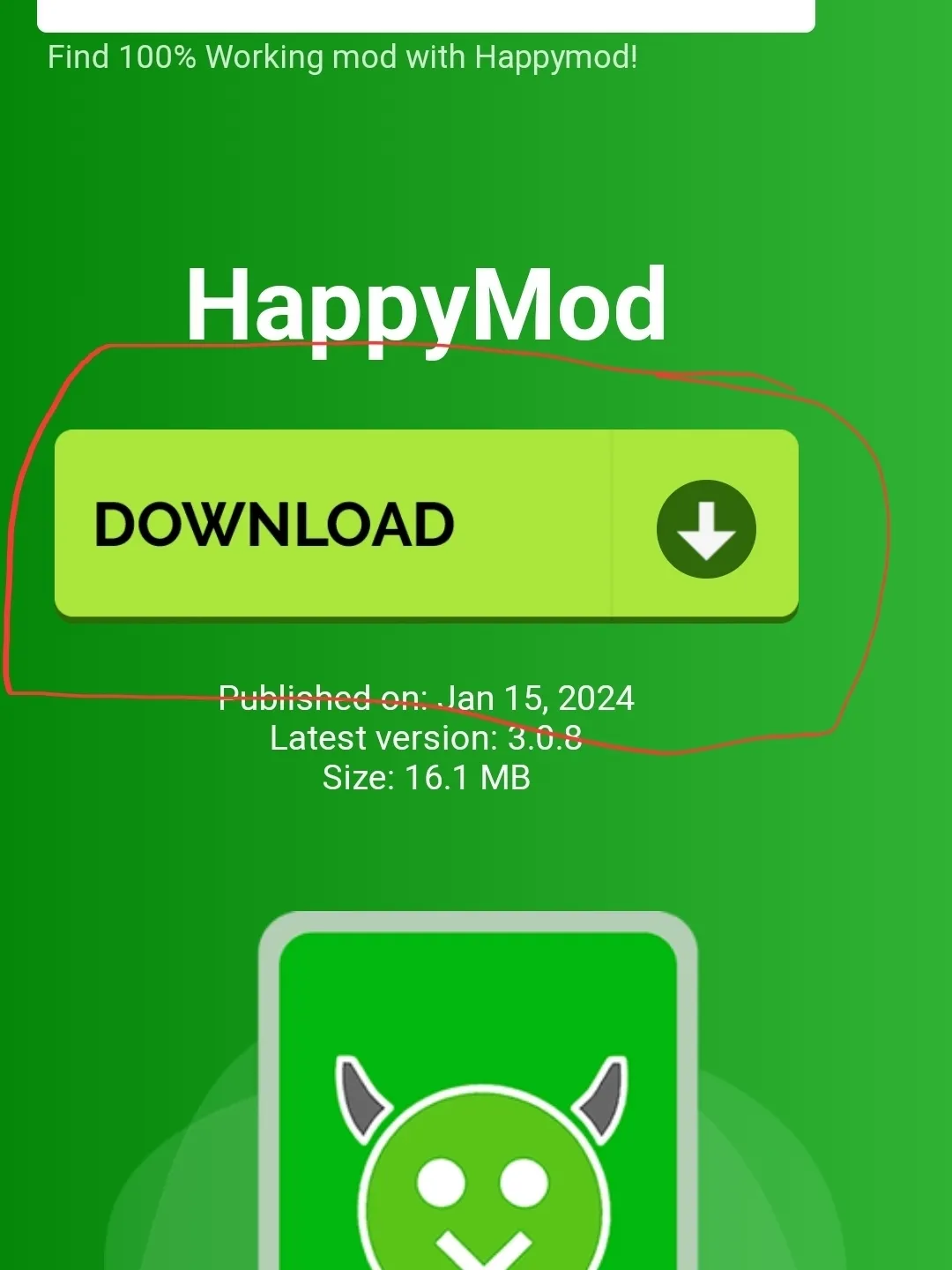 สอนดาวน์โหลด happy mod | แกลเลอรีที่โพสต์โดย N | Lemon8