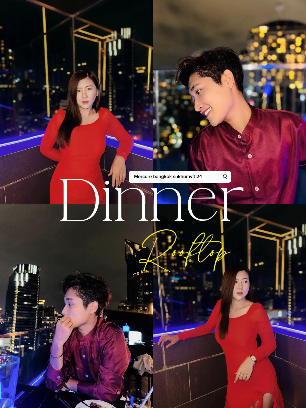 Rooftop พาแฟนไปเดท | แกลเลอรีที่โพสต์โดย Mnat.Sra | Lemon8