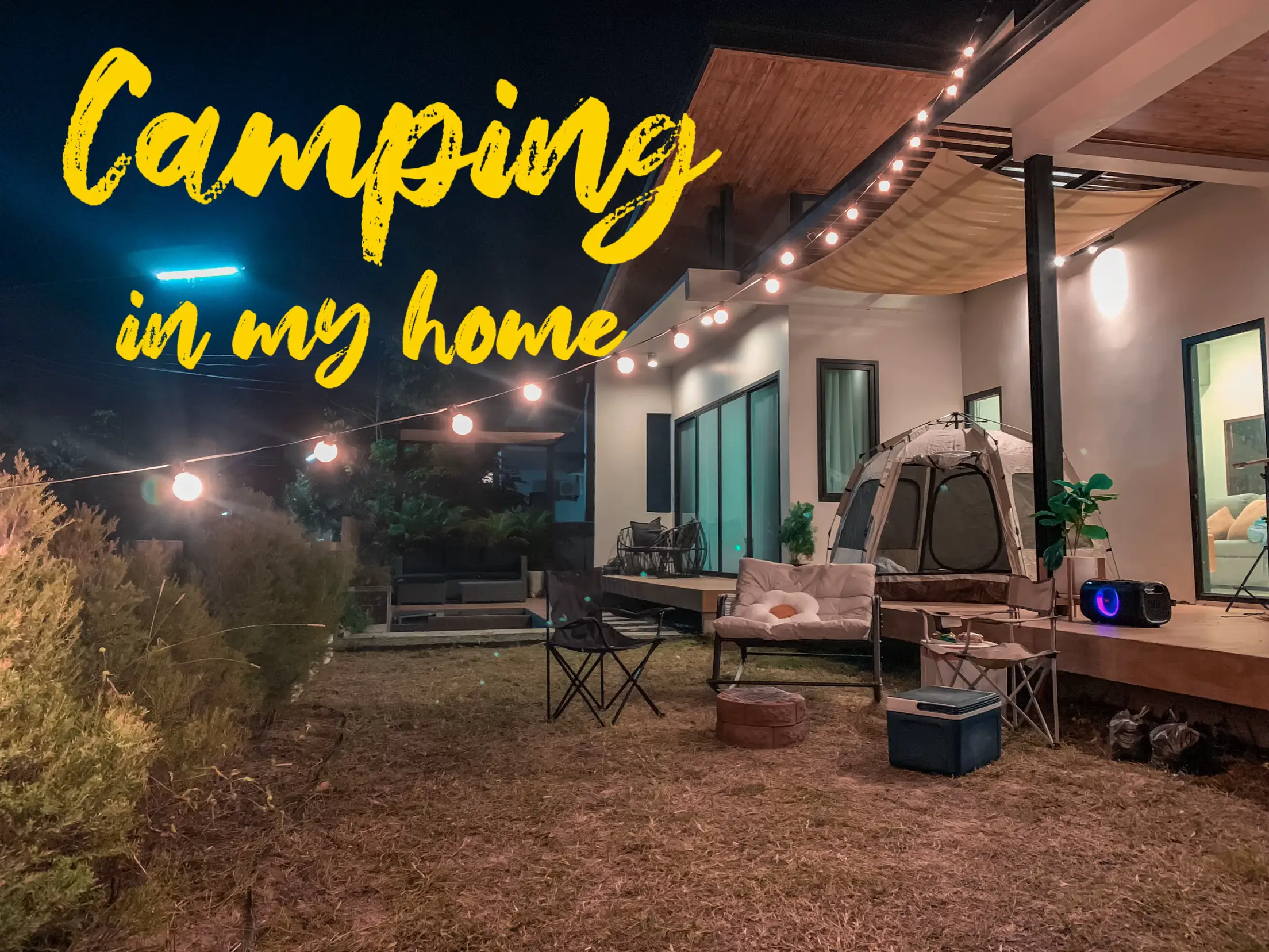 Camping in my home | แกลเลอรีที่โพสต์โดย Moo Noy | Lemon8