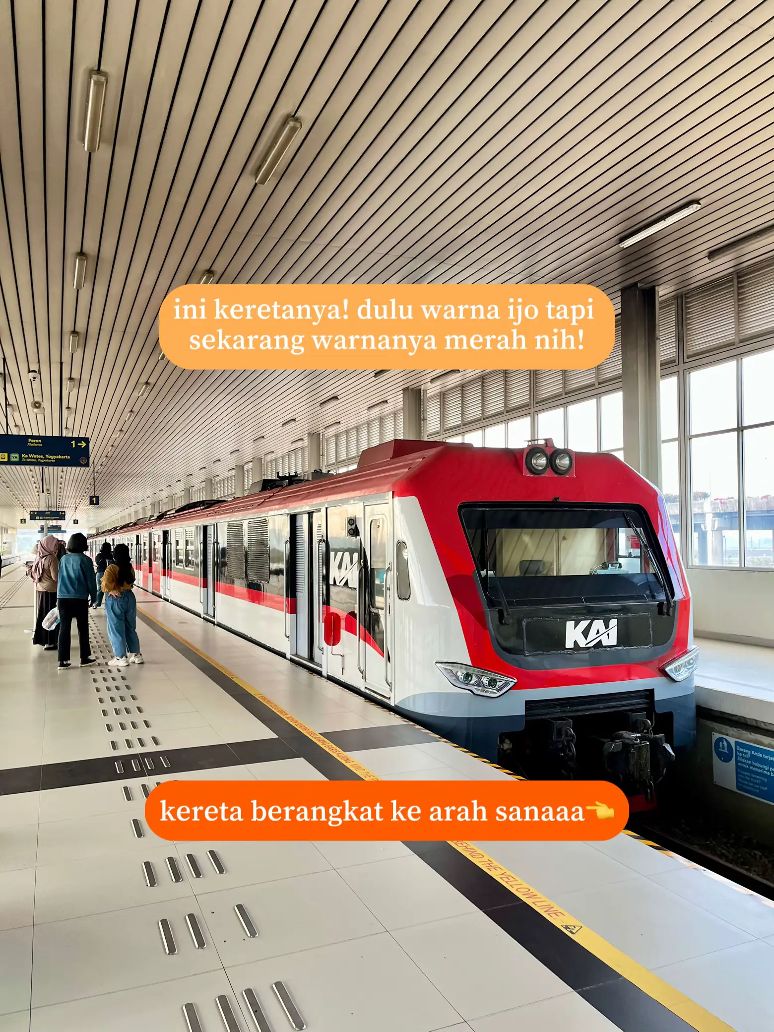 Cara Naik Kereta Bandara YIA Yogyakarta!🚊 UPDATED! | Galeri diposting ...